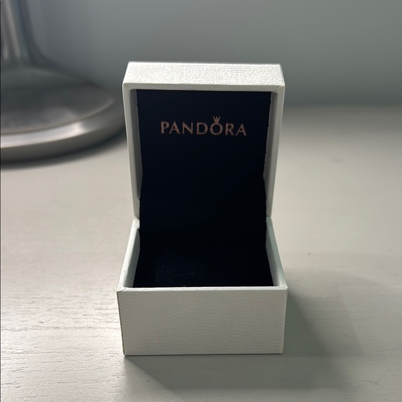 Pandora | Storage & Organization | Pandora White And Black Jewelry Box ...